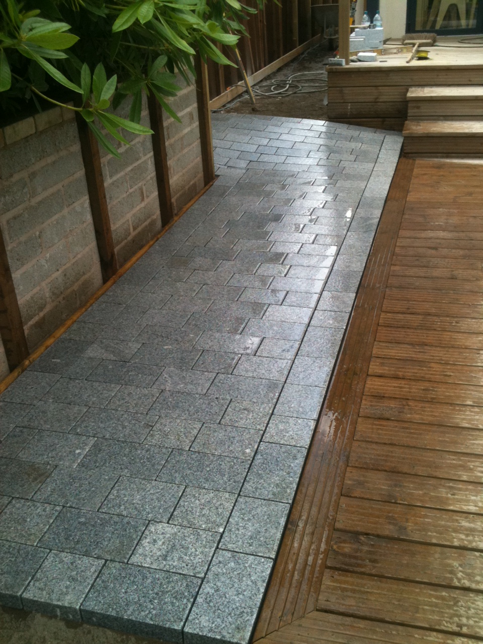 How To Point Natural Stone Paving Quickly